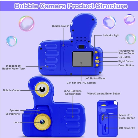 Cameras, Photo & Video | Bubble Camera For Kids | Poshmark